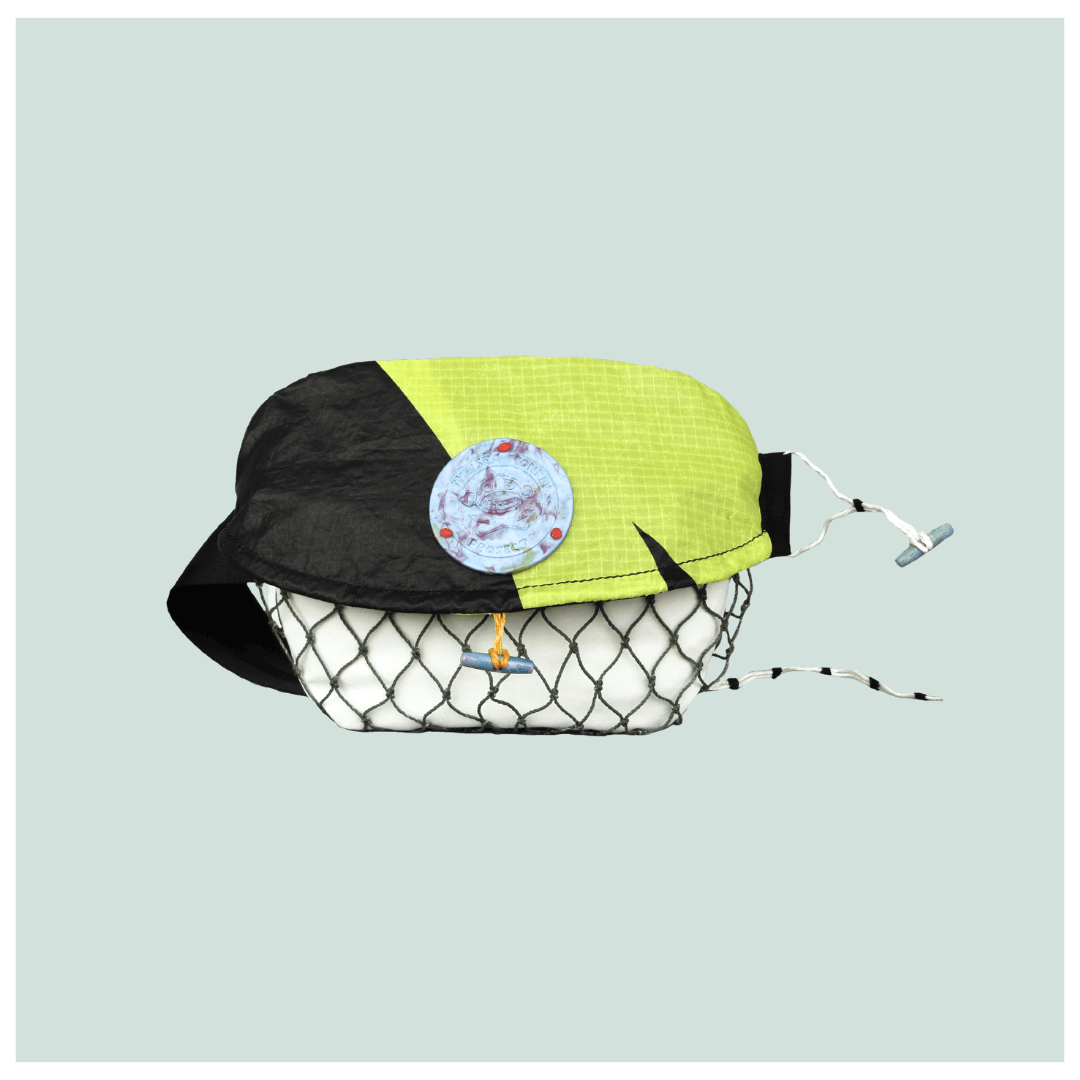 100% Upcycled Bag - Sea Jelly Hip Pack - Sustainable impact ESG gift ...