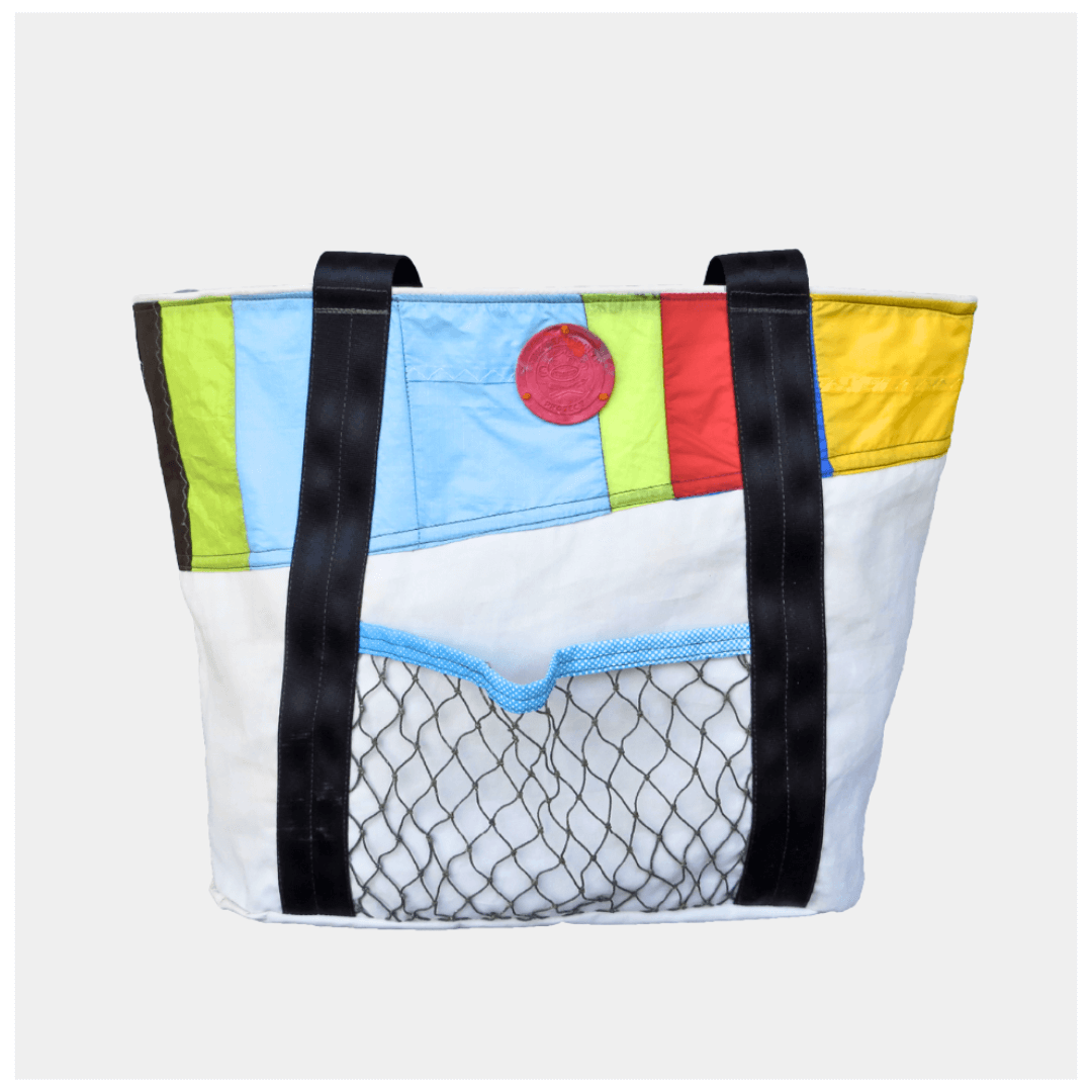100% Upcycled Bag - Whale Shark Tote Bag - Sustainable impact ESG gift ...